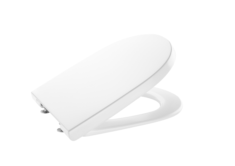 ROUND - Tapa y asiento para inodoro compacto con caída amortiguada - Manau