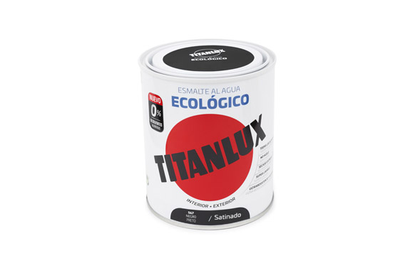 Eco satIN negro 750 ml TITANLUX - Manau