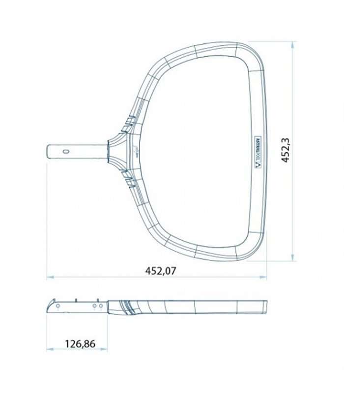 AST shark recogehojas fondo - Manau