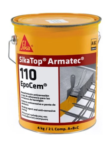 Sika Top Armatec 110 epocem lote 4 Kg SIKA - Manau