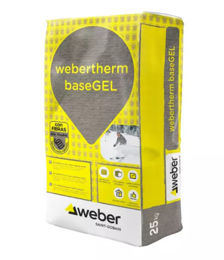 WEBERTHERM BASEGEL BLANCO SACO 25KG WEBER - Manau
